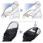 【Bスタイル】あと付けフロントチャイルドシート用レインカバー D-5FA-BB01 – 大久保製作所